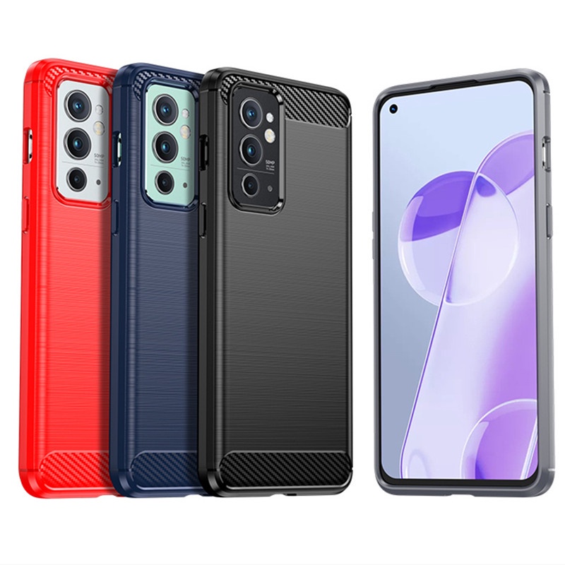 OnePlus 9RT 5G Anti-Scratch Carbon Fiber Flexible TPU Soft Silicone ...
