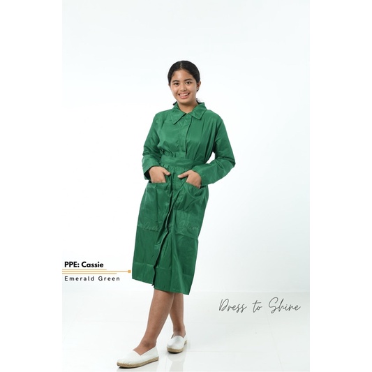 CASSIE PPE doctors coat labgown ppe suit fashionable unisex laboratory ...