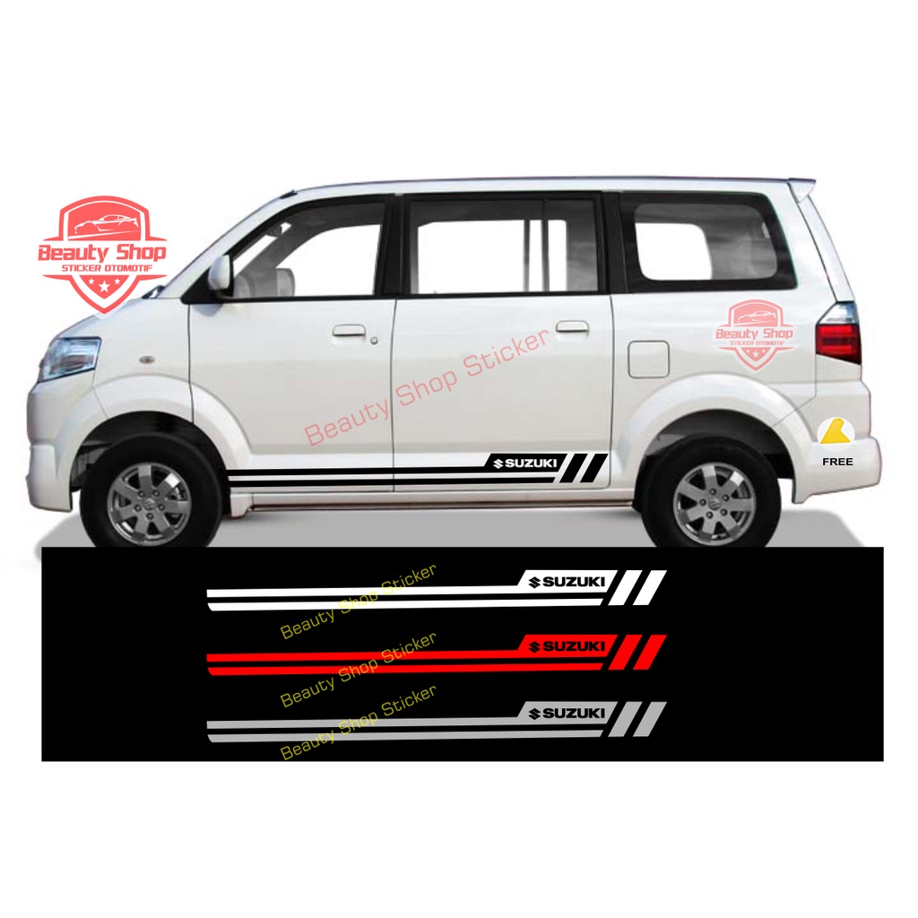 Suzuki apv car stickers luxury list of apv arena car striping | Shopee ...