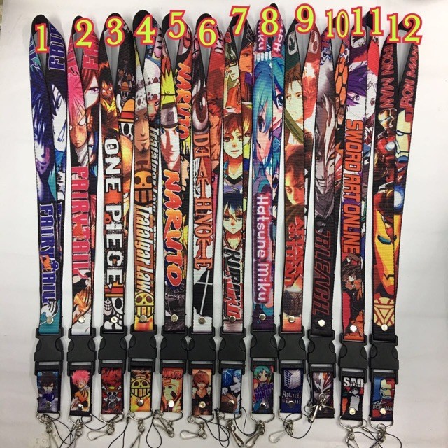 [Be]COD Anime Id Lace Lanyard (High quality) | Shopee Philippines