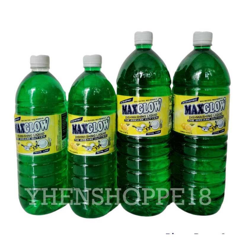 MAXGLOW DISHWASHING LIQUID 1 LITER AND 1.5 LITER CALAMANSI | Shopee ...