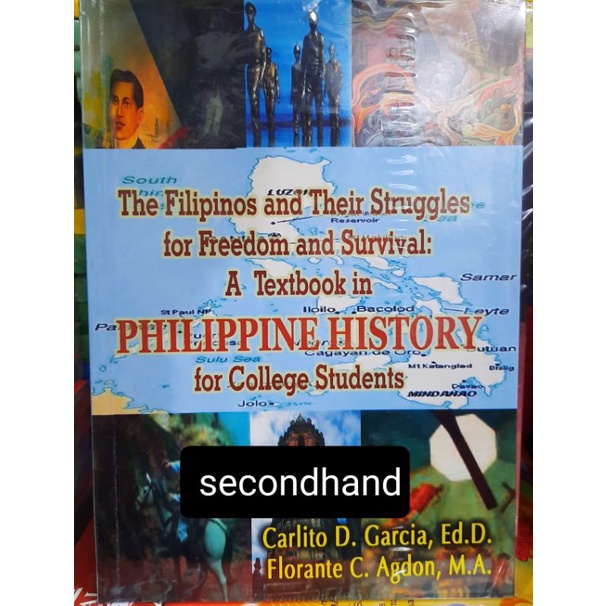 Philippine History for Colleges Students by Garcia | Shopee Philippines