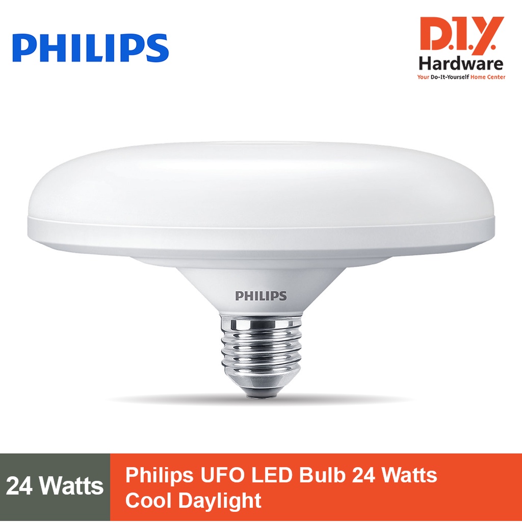 Philips UFO LED Bulb 24 Watts Cool Daylight | Shopee Philippines