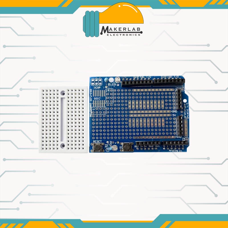 Protoshield compatible with Arduioi Uno R3 | Shopee Philippines
