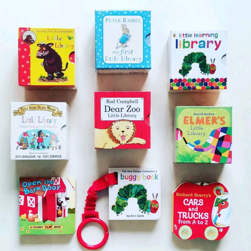 Little Library (Elmer, Hungry Caterpillar, Gruffalo, Peter Rabbit ...
