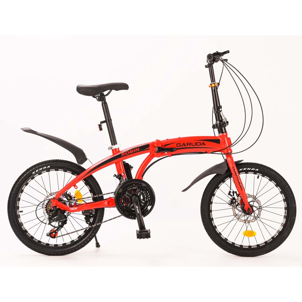 Folding Bike Alloy Frame Garuda ROBIN High quality 21 speed | Shopee ...