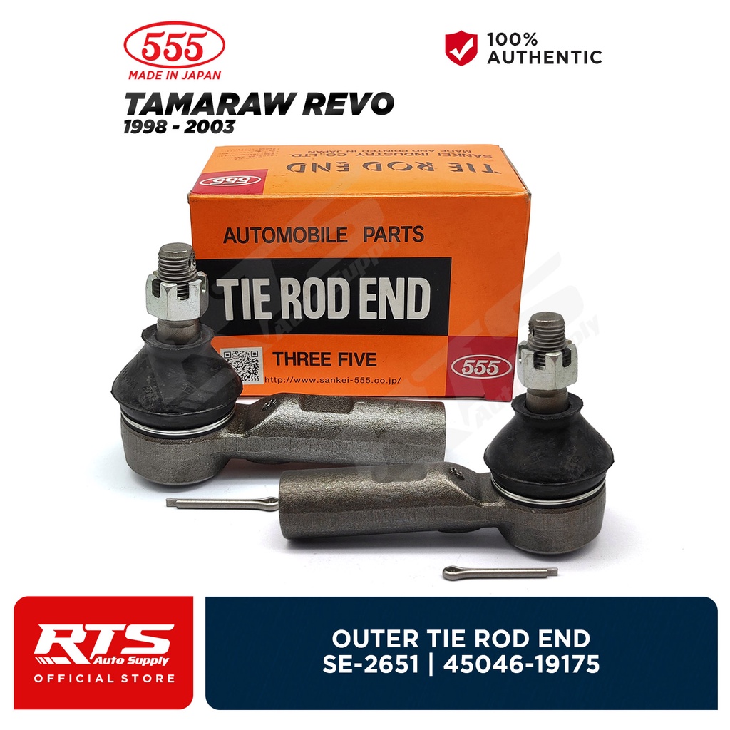 555 Se-2651 Outer Tie Rod End For Toyota Tamaraw Revo 1998 - 2003 1 Set ...
