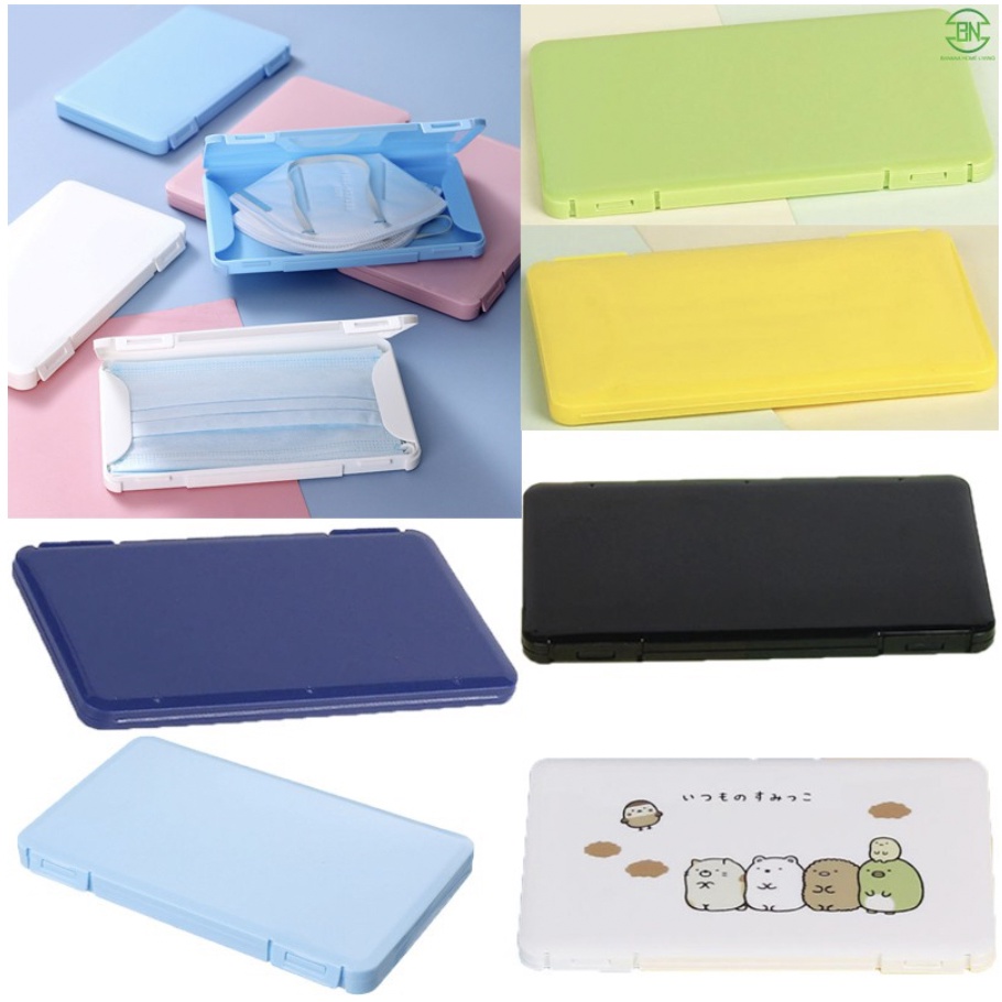 Portable Transparent Safe Dustproof Pollution-Free Face Masks Container ...
