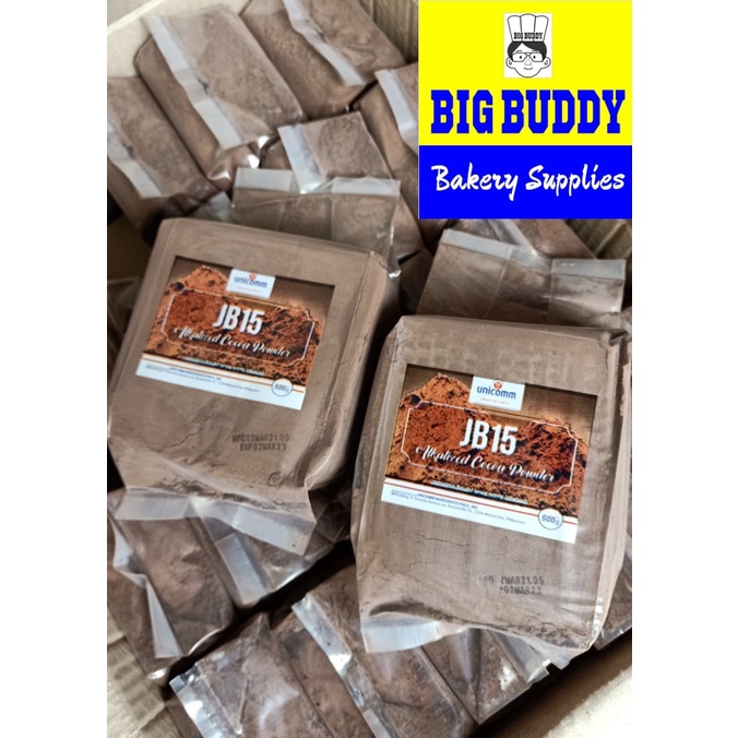 Unicomm JB15 Alkalized Cocoa Powder 500g | Shopee Philippines