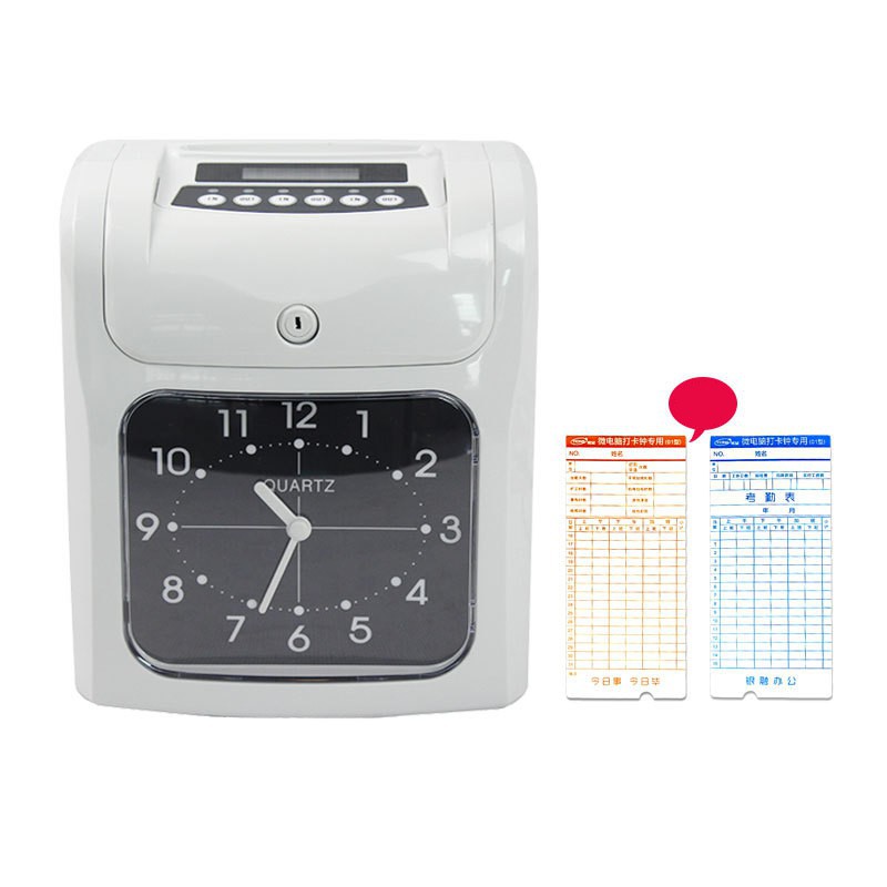 【COD】Analog Time Recorder Time Attendance Bundy Clock Payroll ...