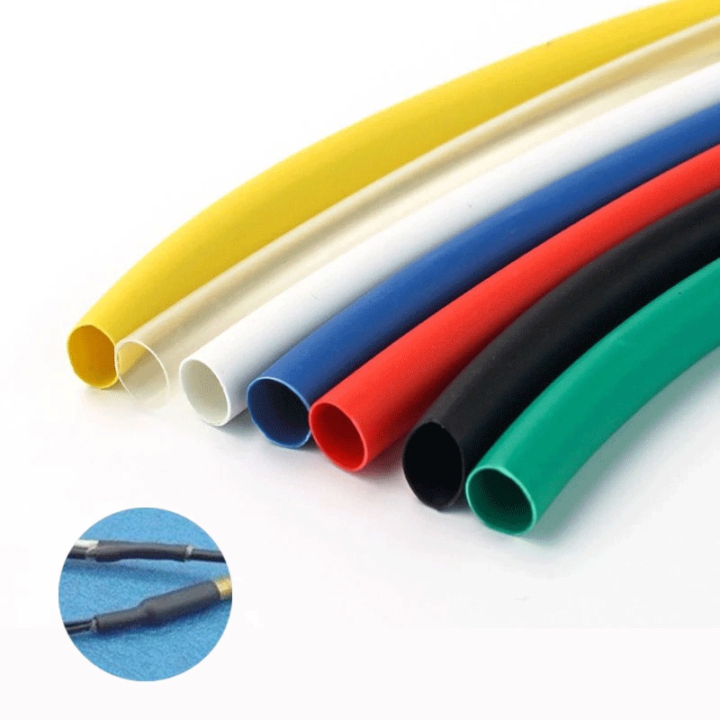New 1M 2mm-12mm Heat 2:1 Shrinkable Tube Shrink Pipe Protection 2mm 3mm 4mm 6mm 8mm Electrical ...