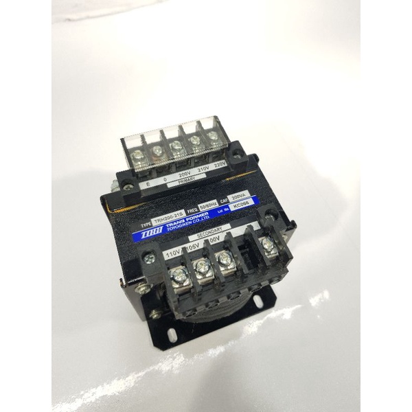 Transformer Step Down 150va 500va 1phase 220v 110v Original Made In