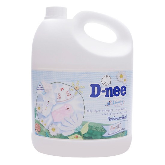 D-nee Baby Liquid Detergent Laundry Detergent 3000ml (Thailand ...