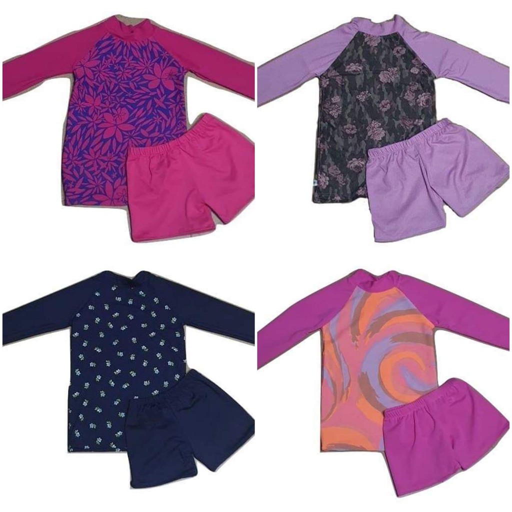 Rash Guard For Girls Kids Available size 6-12 months to 10 yrs old ...
