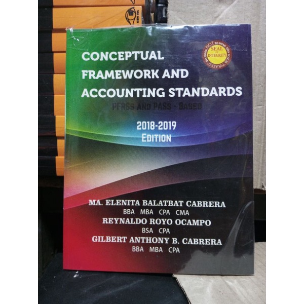 CONCEPTUAL FRAMEWORK AND ACCOUNTING STANDARDS by Cabrera | Shopee ... CONCEPTUAL FRAMEWORK AND ACCOUNTING STANDARDS by Cabrera | Shopee ...