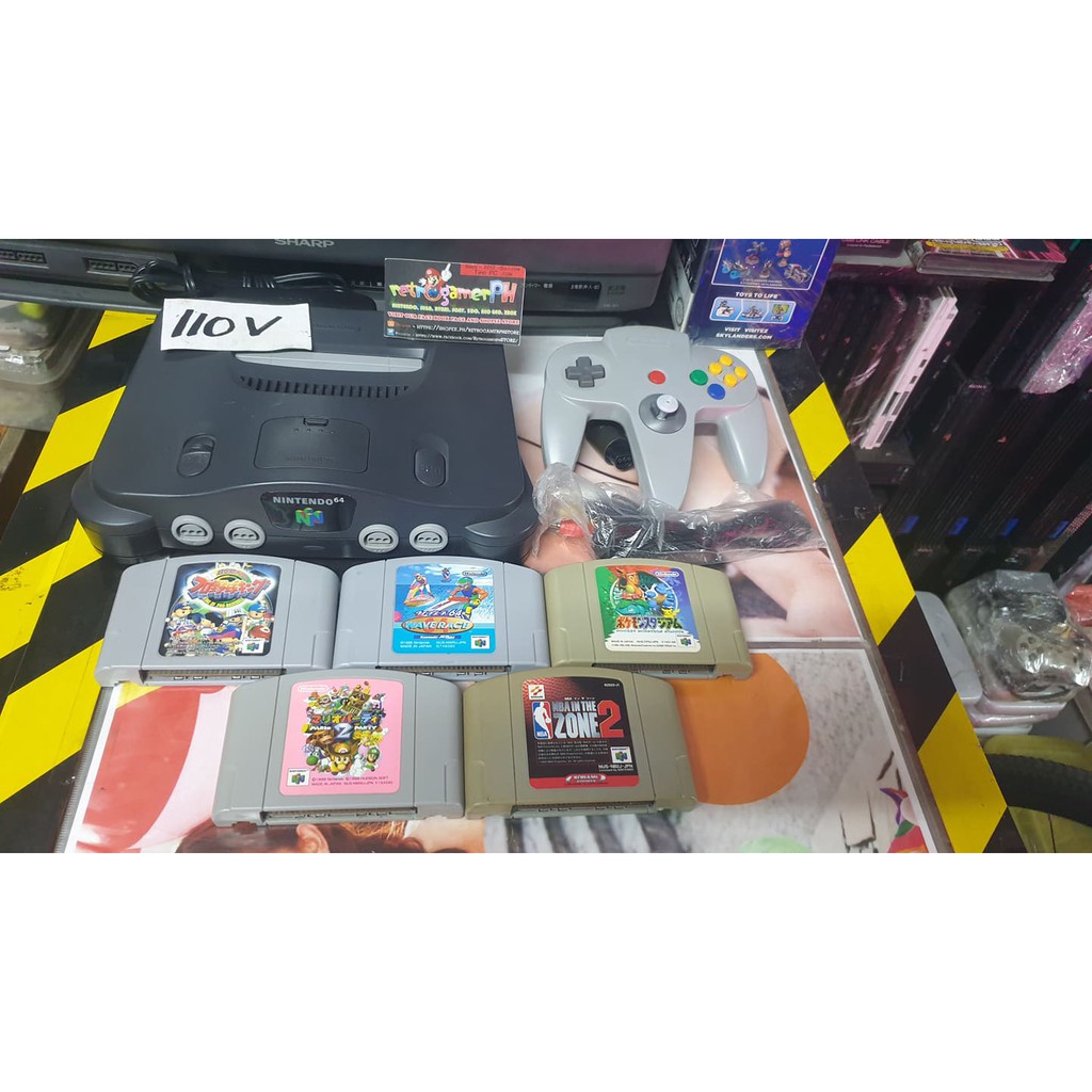 Nintendo 64 Console Bundle #1 (110V) | Shopee Philippines