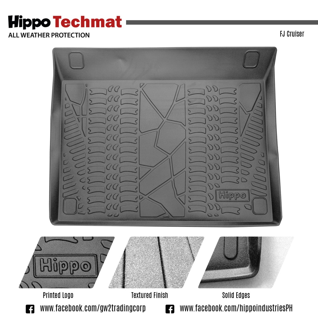 Toyota FJ Cruiser Cargo Tray - Hippo Techmat Pro | Shopee Philippines