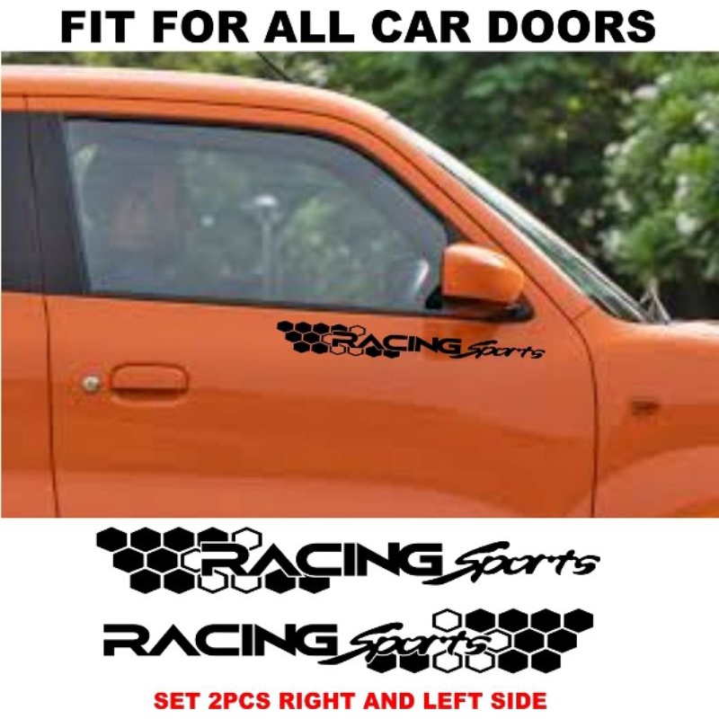 Car Racing Sport Sticker for Suzuki S Presso/Ertiga/Alto | Shopee ...