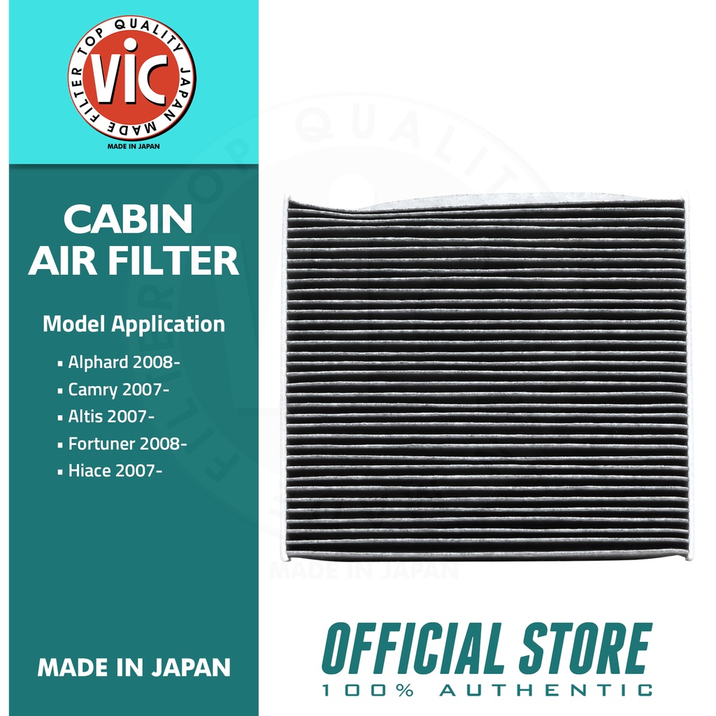 VIC Cabin Air Filter AC-108EX for Toyota Alphard, Camry, Altis ...