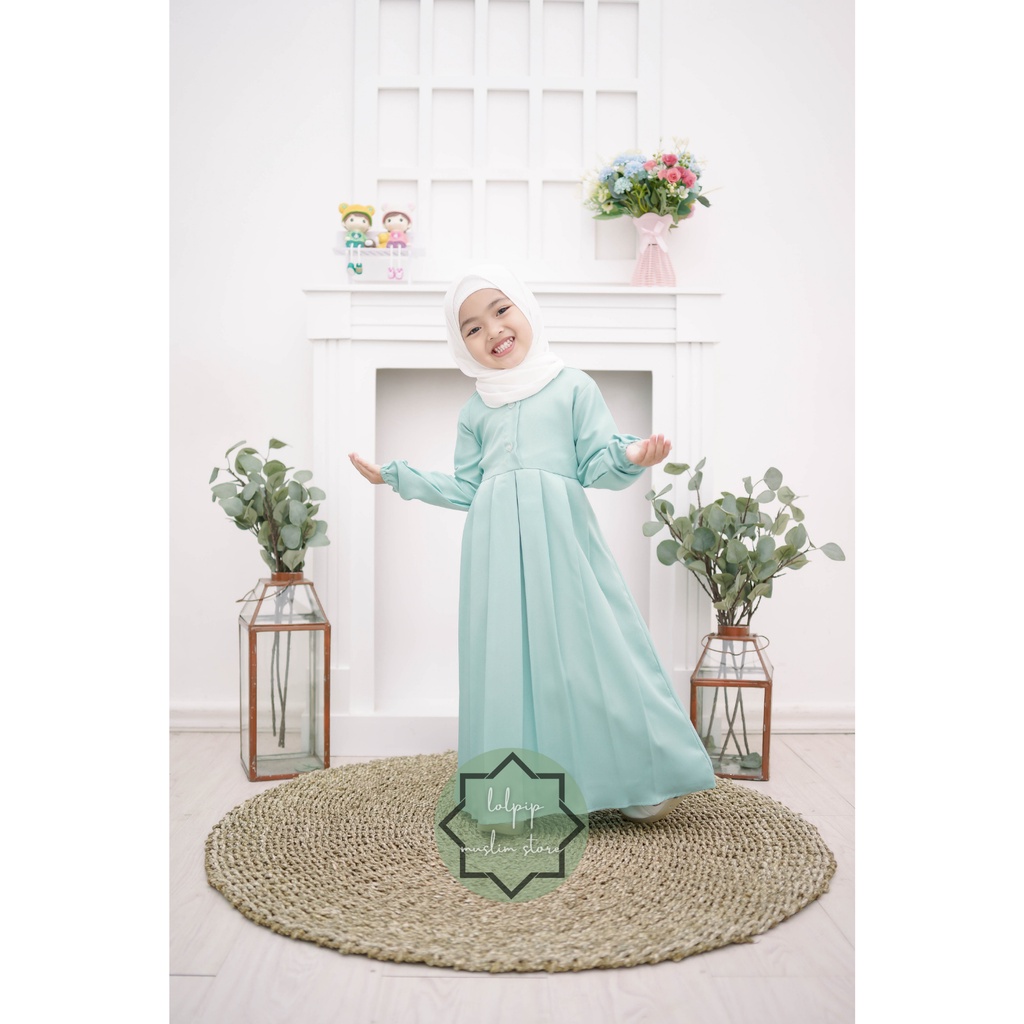 Girls' GAMIS GIRLS' CLOTHES MUSLIM CLOTHES - WARDAH | Shopee Philippines