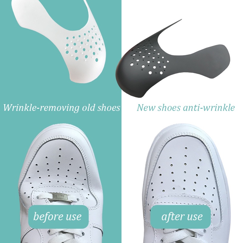 2PCS Anti-Crease Shoe Caps - Protect Sneakers from Folding & Damage for ...