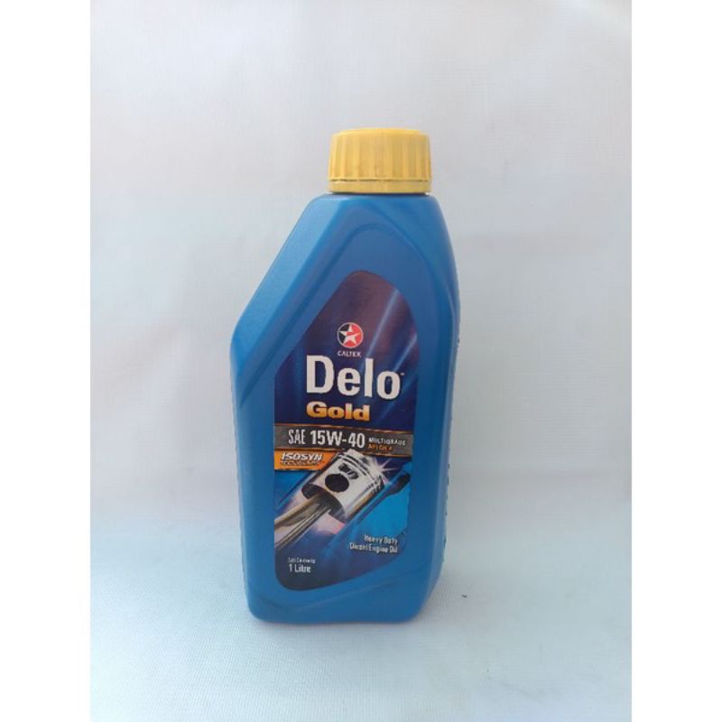CALTEX DELO GOLD SAE 15W-40MULTIGRADE API CH-4 HEAVY DUTY DIESEL ENGINE ...