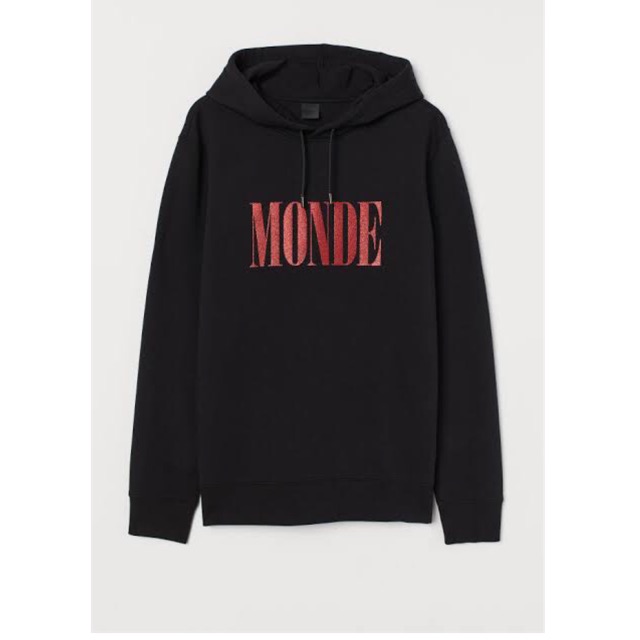 Hoodie Hnm Prinhayu Black Original Original Hnm Full Label Complete ...