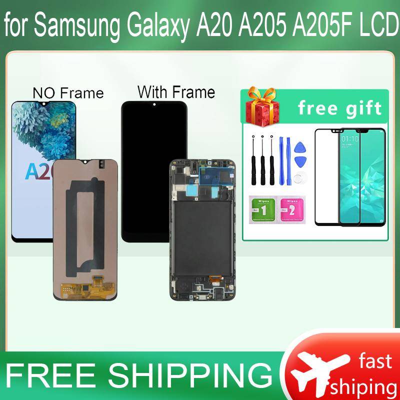 For Samsung Galaxy A20 A205 A205F A30 A305 A305F A30S A50 A505 A505F A50S LCD Display Screen ...