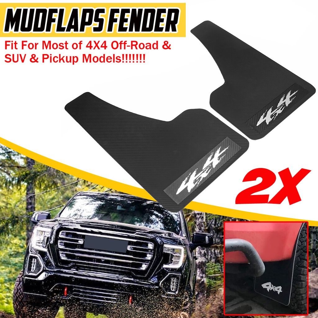 Universal Mud Flaps Splash Guards Mudflaps Front Rear Fender For 4X4 ...