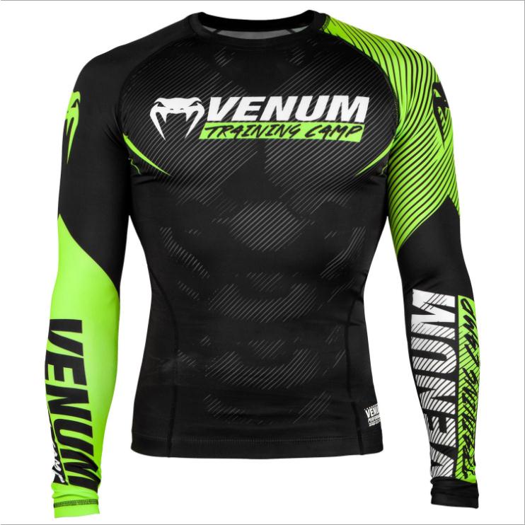 Venom Tights Men's Long-Sleeved MMA Training Clothes UFC Fighting Anti ...