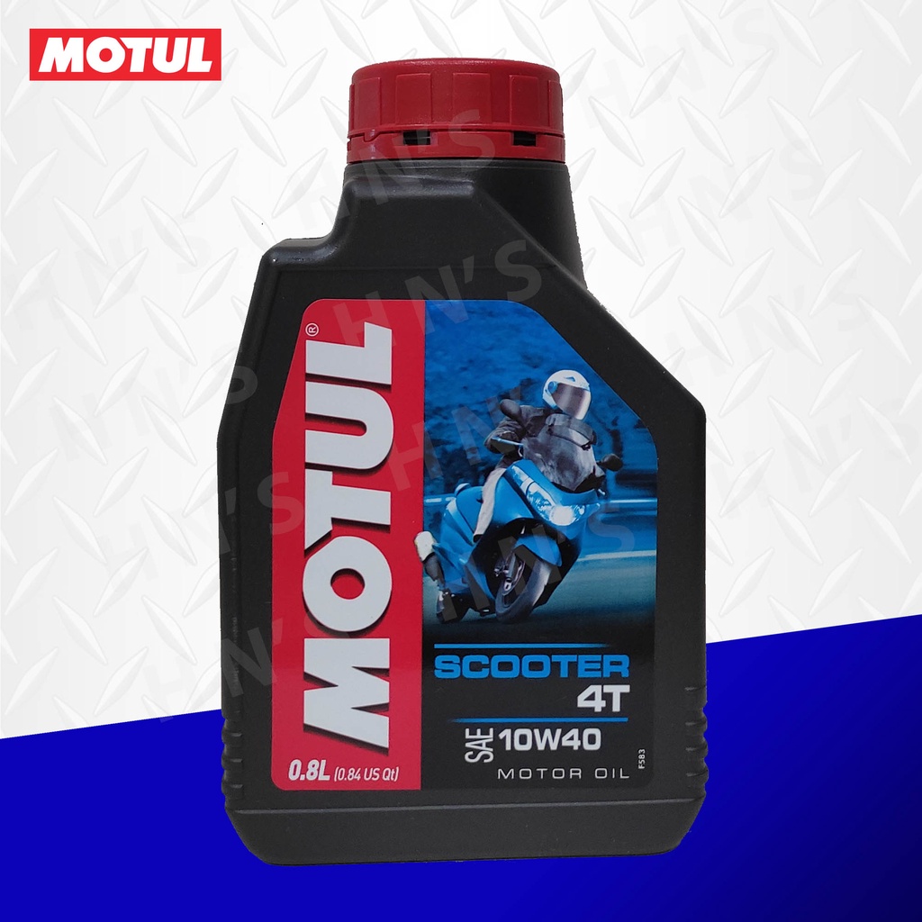 Motul Scooter 4T 10W-40 Scooter Oil 800ml ( 0.8L ) | Shopee Philippines