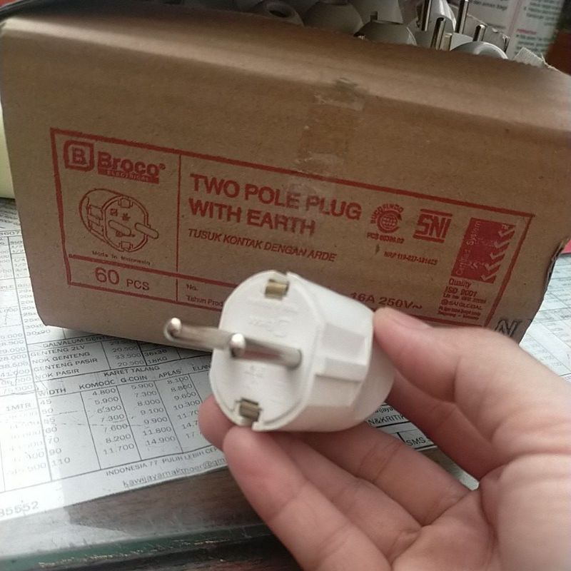 Round Ground Plug. BROCO Ground Plug. Brass Round Plug | Shopee Philippines