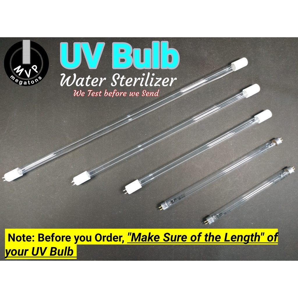 UV Bulb Water Sterilizer Filter Ultraviolet Disinfection Replacement ...