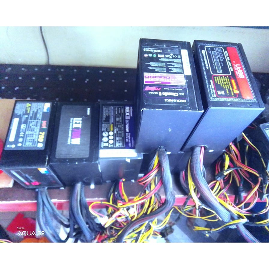 450w,500w,550w,600w and 700w TRUE RATED PSU KOREAN SURPLUS with 6pin ...