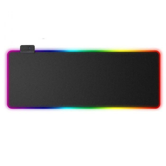 ESN GMS-WT-5 RGB Colorful LED Light Gaming Mouse Pad 80x30cm | Shopee Philippines