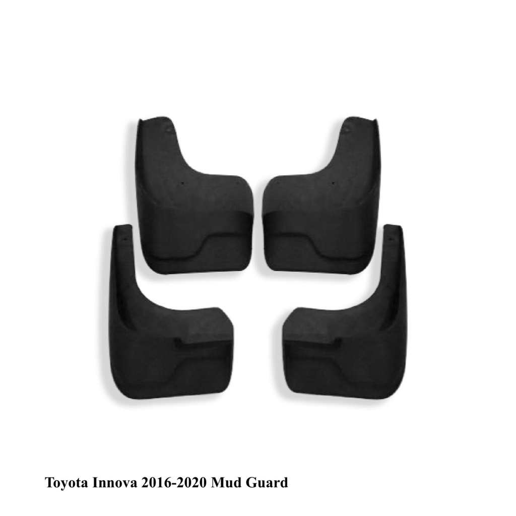 Toyota Innova 2016-2025 with Screw Mud Guard / Mudguard / Mud Flaps ...