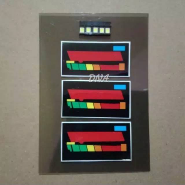 HONDA Lcd Speedometer Sticker Package BEAT ESPdeluxe/ SCOOPY FI ...