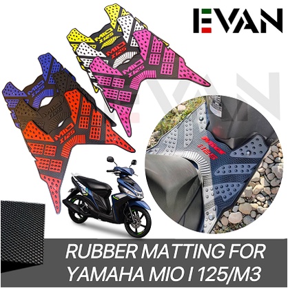 Rubber Matting Mio i125/Mio i125s/M3 v1 v2 Thailand Quality Free Screw ...