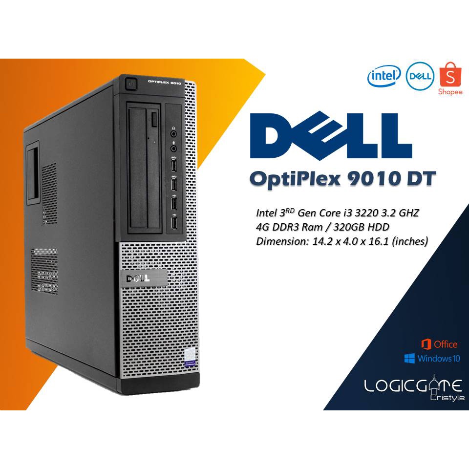 Dell i3 3220 3.2Ghz 4g 320gb OptiPlex 9010 | Shopee Philippines