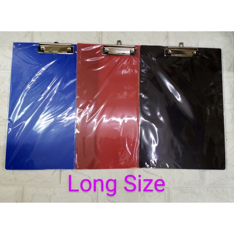 LONG size plastic clip board | Shopee Philippines