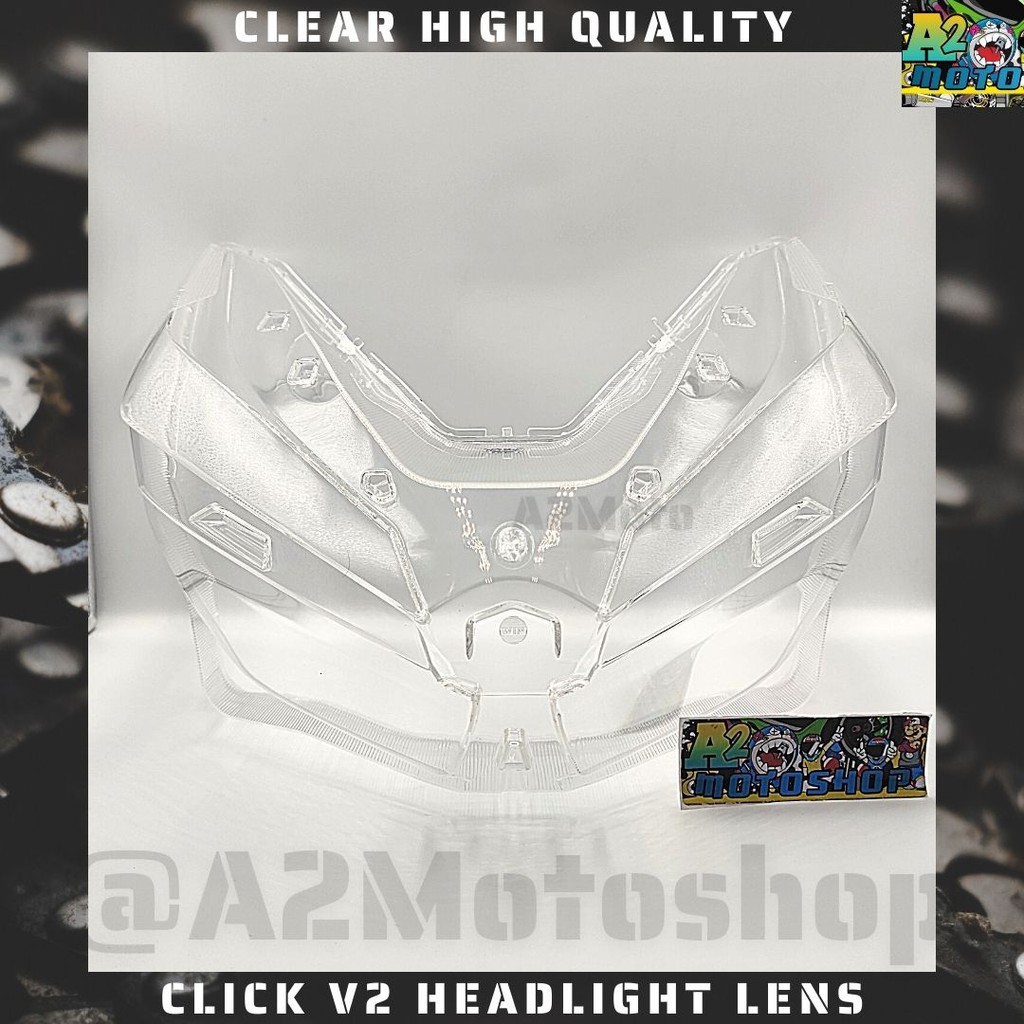 Honda Click V3 V2 V1 Headlight Lens Game Changer High Quality Head ...