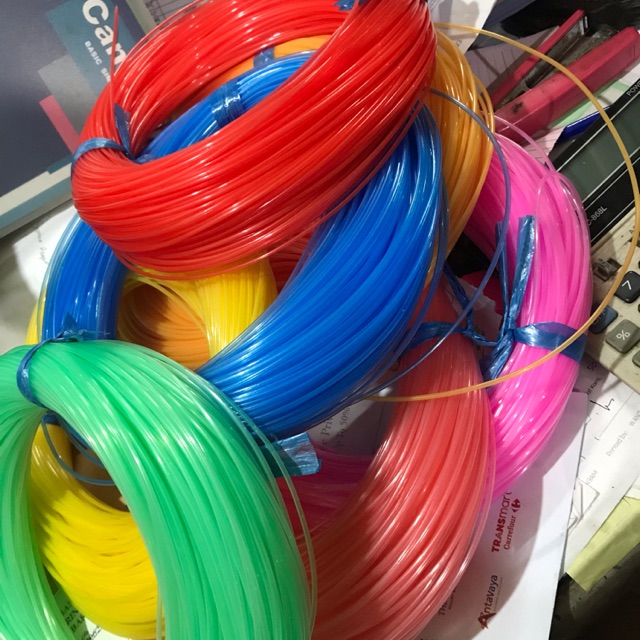 Hose rope / colored straw hose [1 bunch] 200 gr diameter 2mm children's ...
