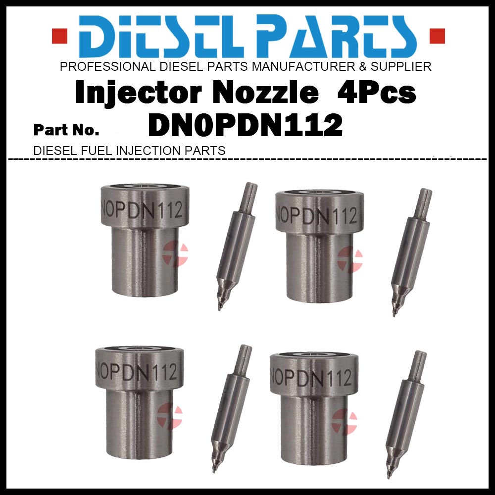 4x Diesel Fuel Injector Nozzle DN0PDN112 DNOPDN112 105007-1120 for ...