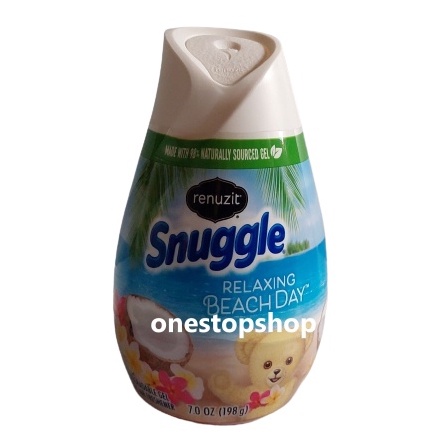 Renuzit Snuggle Beach Day Gel Air Freshener 198g | Shopee Philippines
