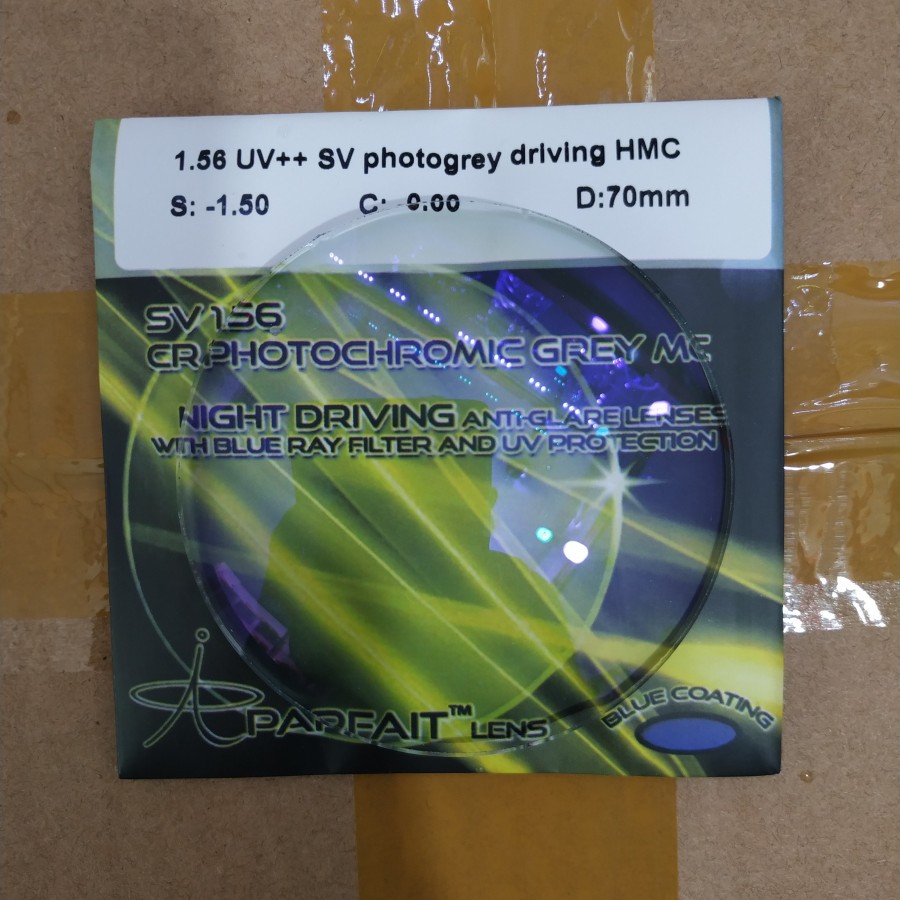 Lens Minus SV Night Driving with blue ray filter and UV | Shopee ...