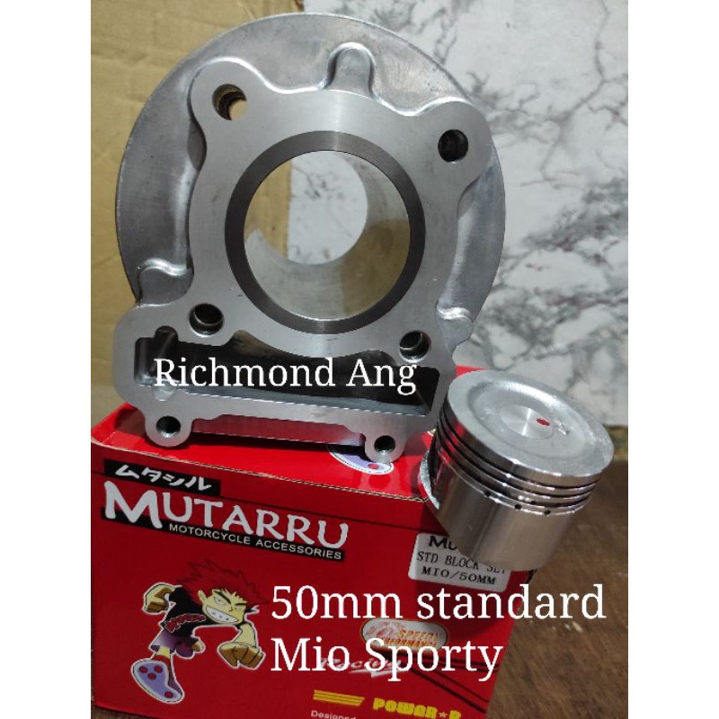 mutarru 50mm steel cylinder standard stock size block borekit mio ...