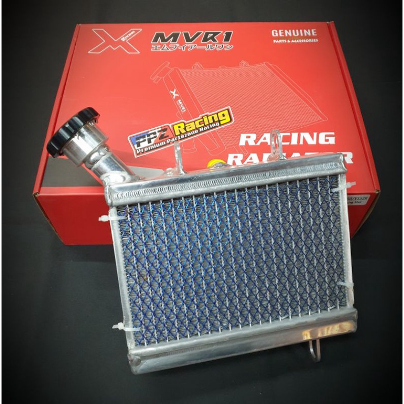 SNIPER 155 MVR1 RADIATOR ASSEMBLY W/ TITANIUM BLUE SCREEN | Shopee ...