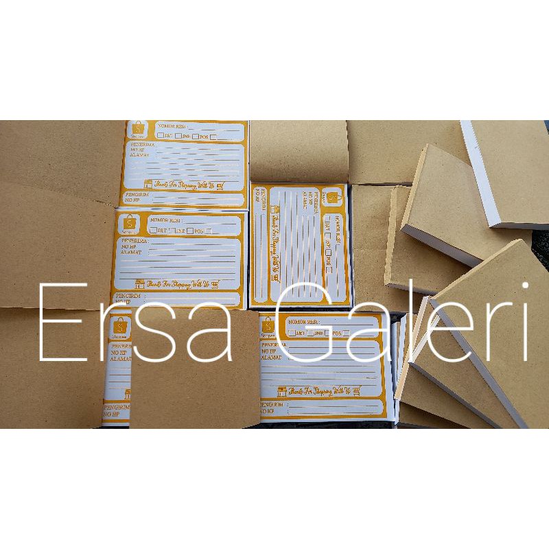 Shopee Shipping Labels Contain 100 Sheets Of shopee logo Shipping ...