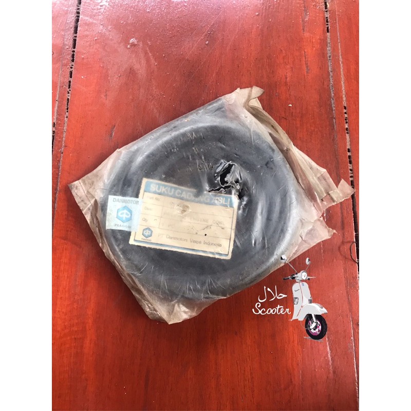 Right tempong rubber / Kiri Nos (new old stock) For vespa excel ...