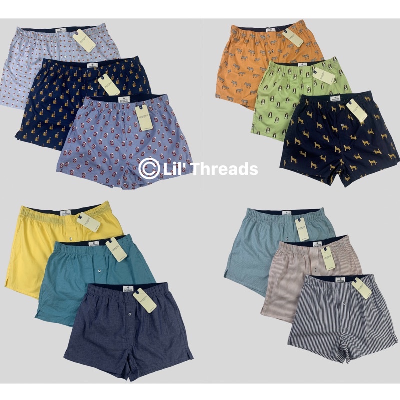 RESTOCK: SPRINGFIELD BOXER SHORTS (Batch 1) | Shopee Philippines